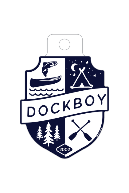 Dockboy Coat of Arms Sticker by Lakegirl